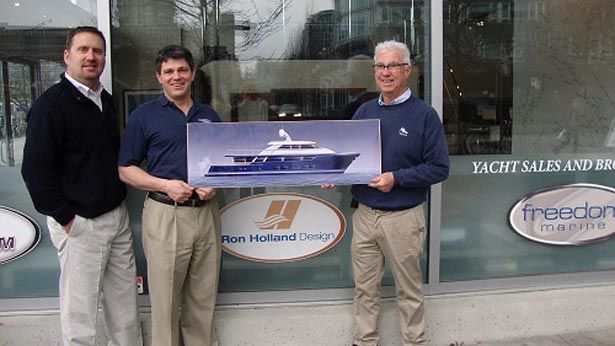 Freedom Marine signs new project from Ron Holland and Rayburn
